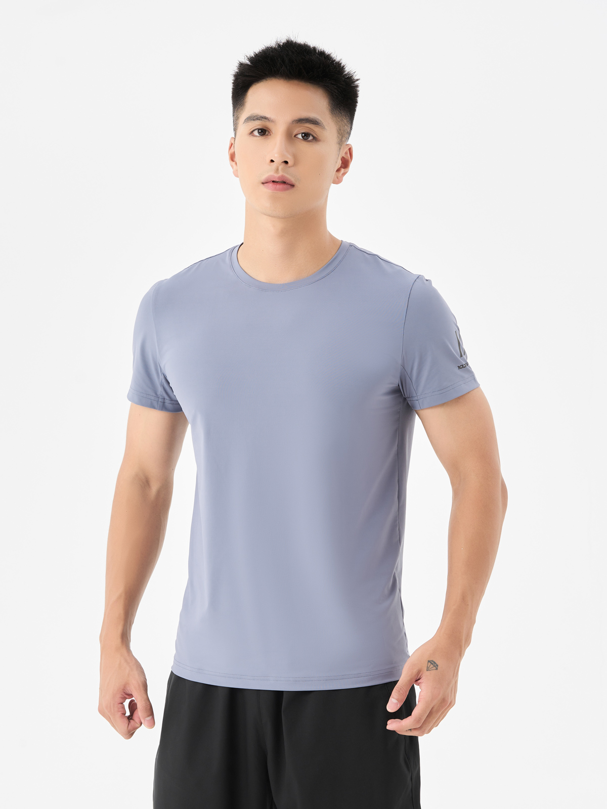 T-shirt Thể Thao Nam Logo Yody In 2 Vạch | YODY