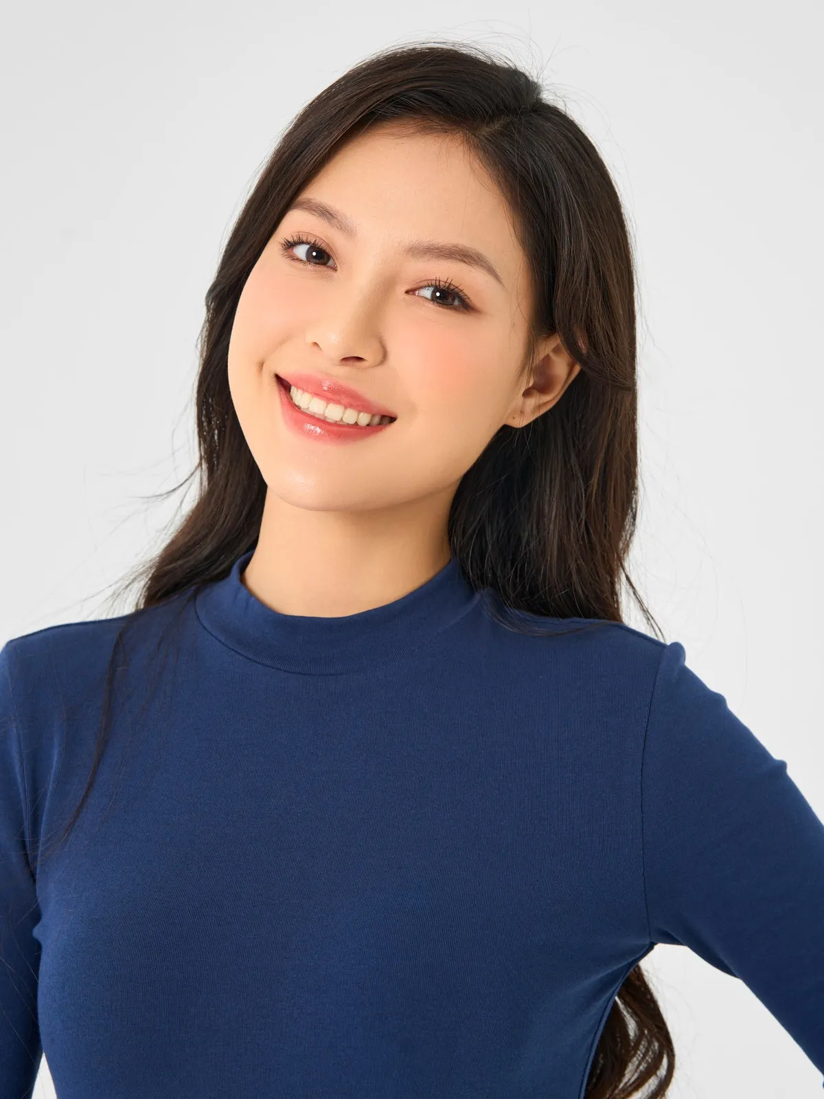 Áo Thu Đông Nữ Rip Cổ 3cm | YODY