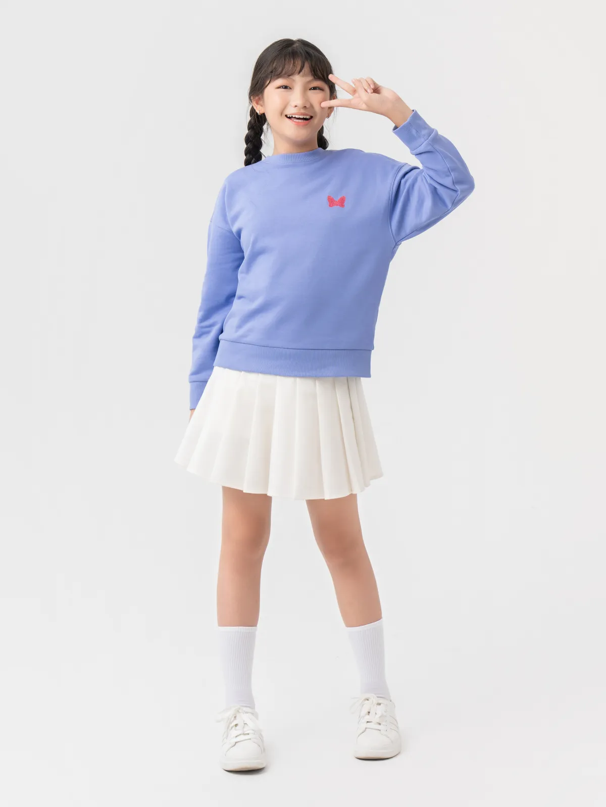 Áo Dài Tay Kid Happy Face Minnie | YODY