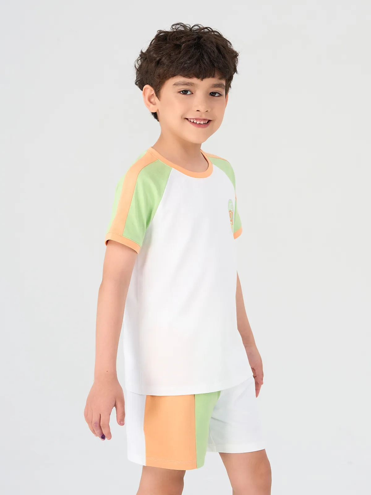 Bộ Đồ Trẻ Em Tay Raglan Phối Màu | YODY