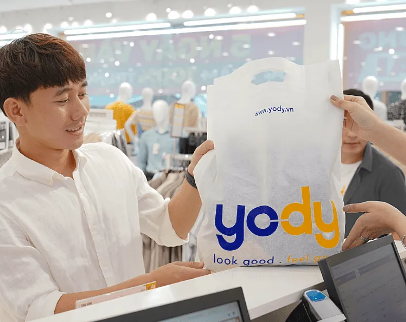 Hệ thống cửa hàng YODY miền Bắc