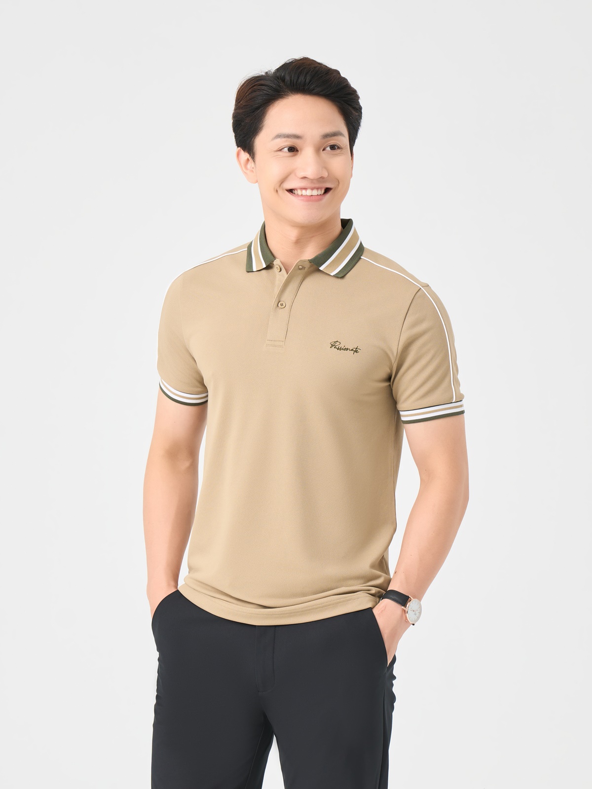 Áo Polo Nam Thêu Ngực | YODY