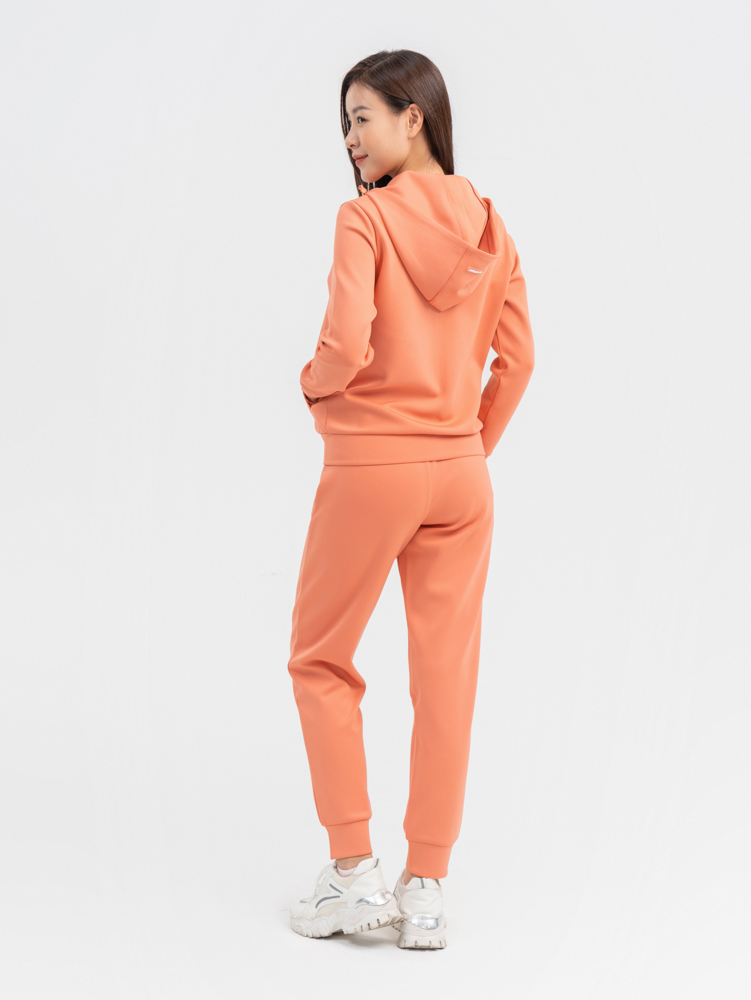 Bộ Đồ Thể Thao Nữ Nỉ Có Mũ In Logo | YODY